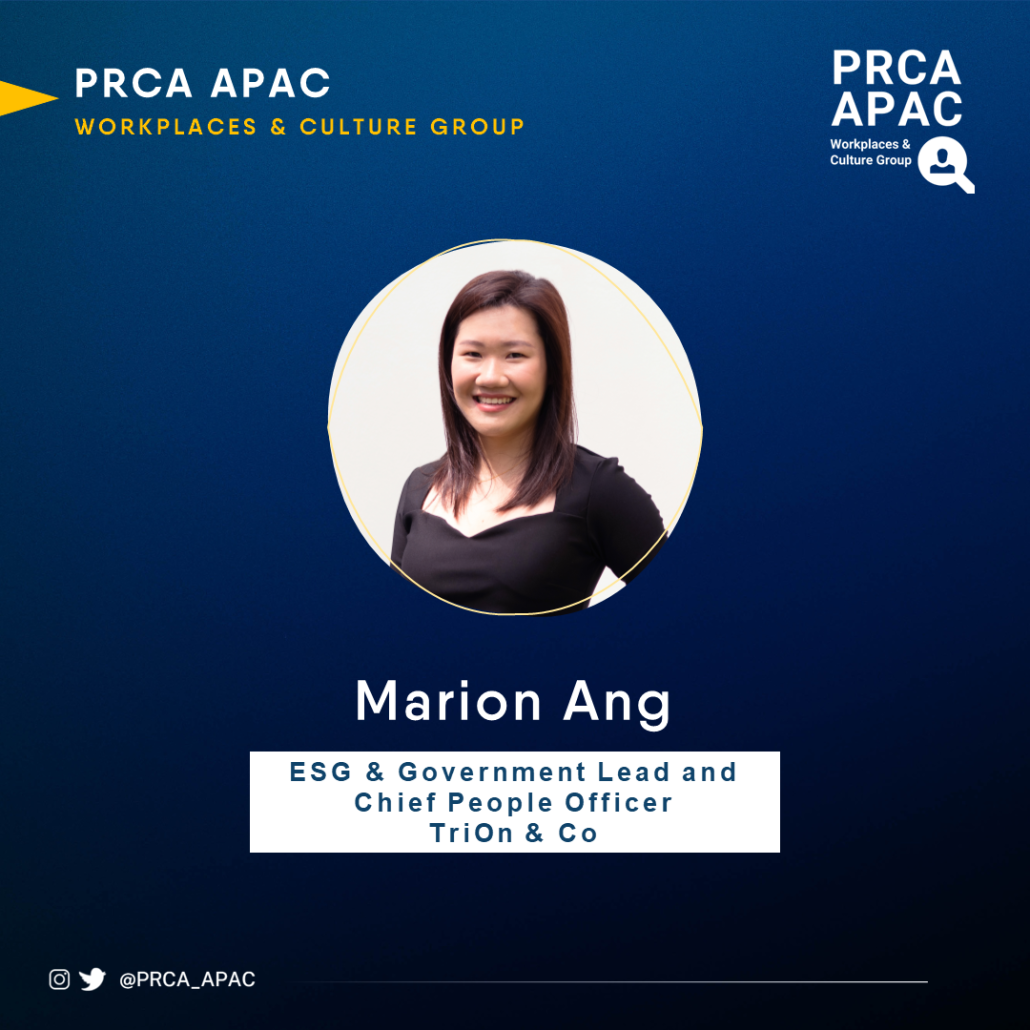 Workplaces and Culture Group- IG - PRCA Asia Pacific