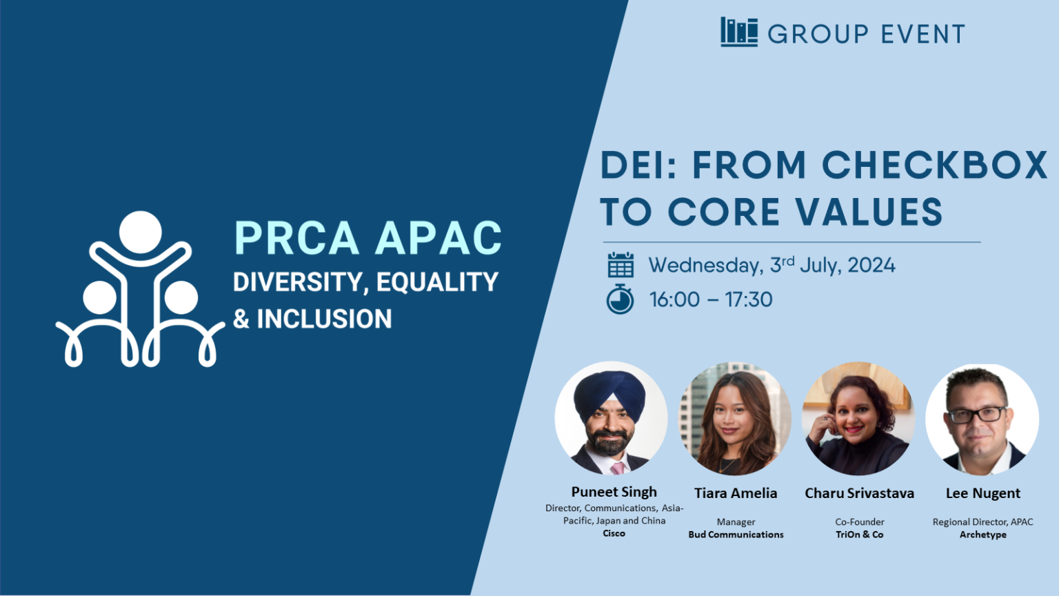 [SINGAPORE] DEI: From Checkbox to Core Values - PRCA Asia Pacific