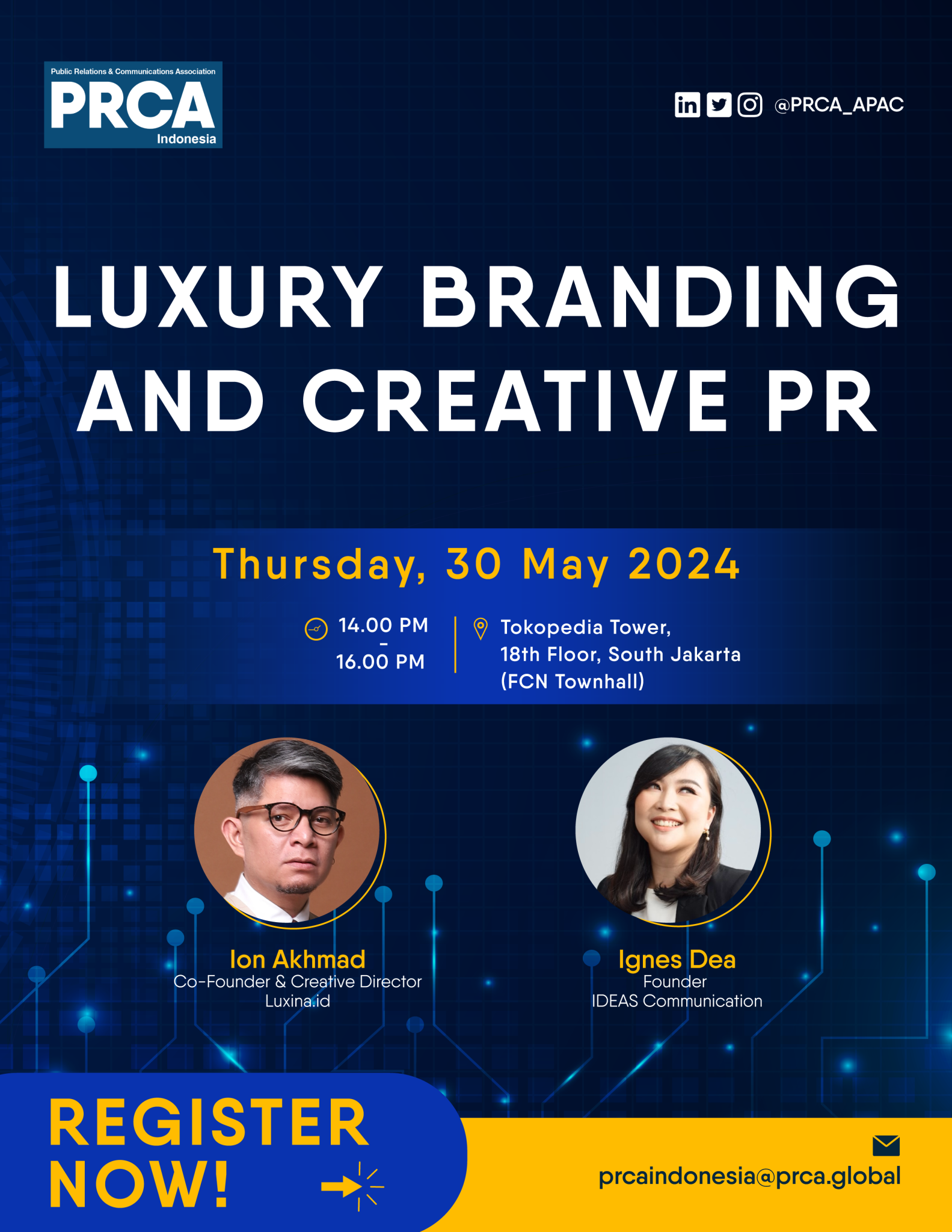 Luxury Branding and Creative PR (INDONESIA) - PRCA Asia Pacific