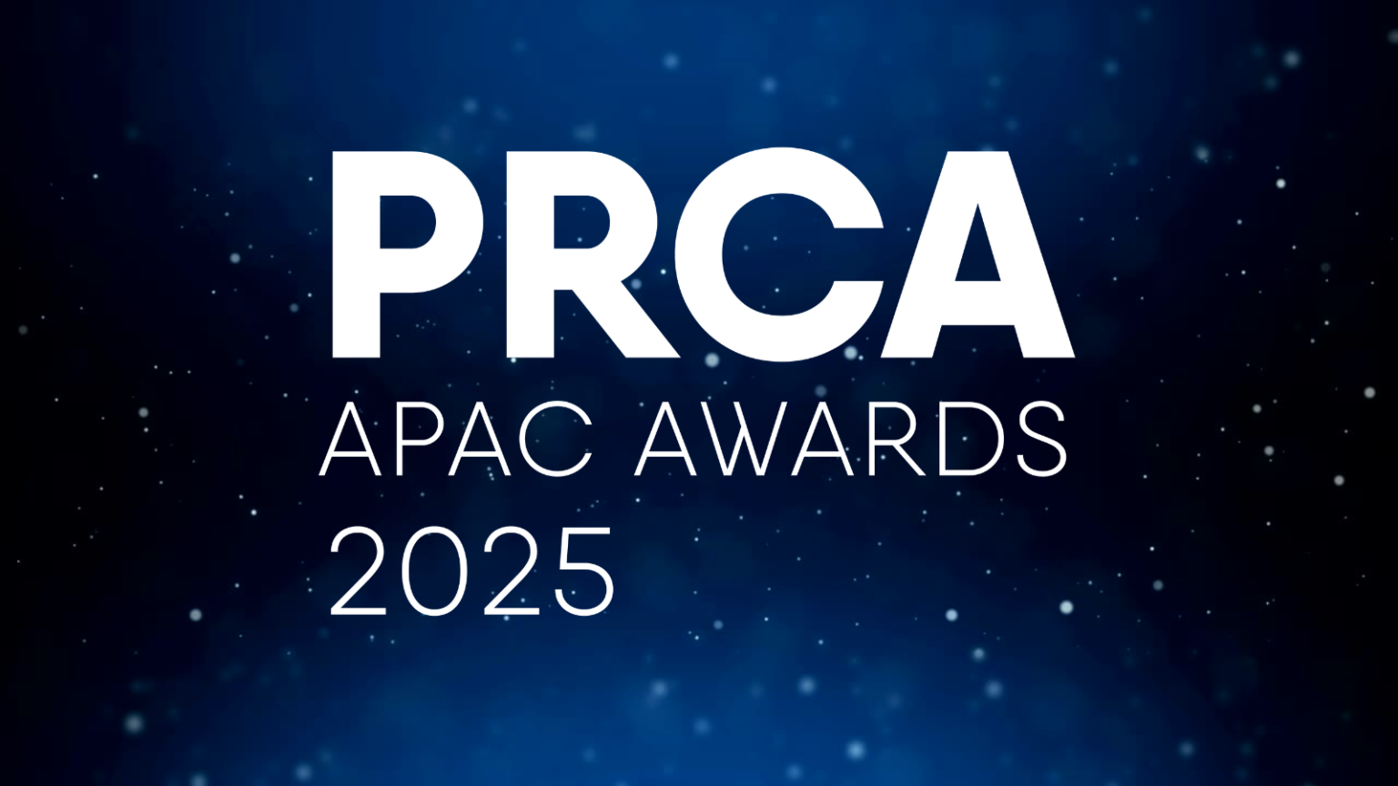 PRCA APAC Awards 2025 - PRCA Asia Pacific