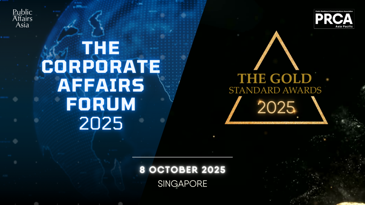 PRCA APAC Launches Corporate Affairs Forum and Gold Standard Awards 2025 - PRCA Asia Pacific