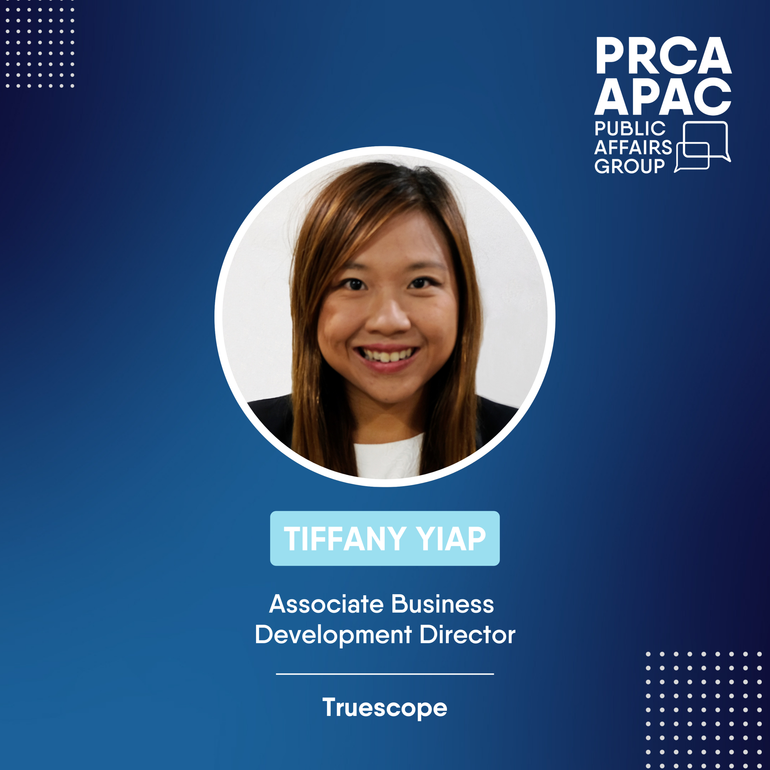 Tiffany - PRCA Asia Pacific